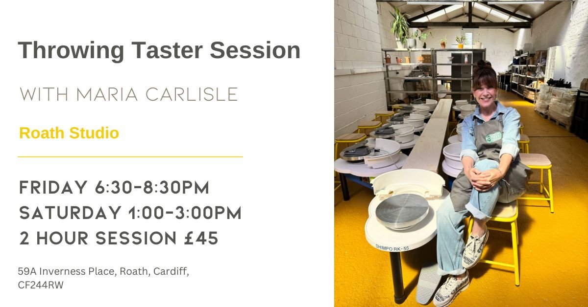 Throwing Taster ROATH — Cardiff Pottery Workshops Foundation