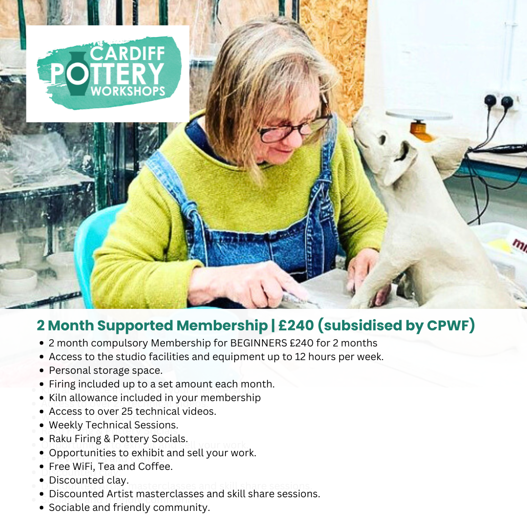 Pottery Membership — Cardiff Pottery Workshops Foundation