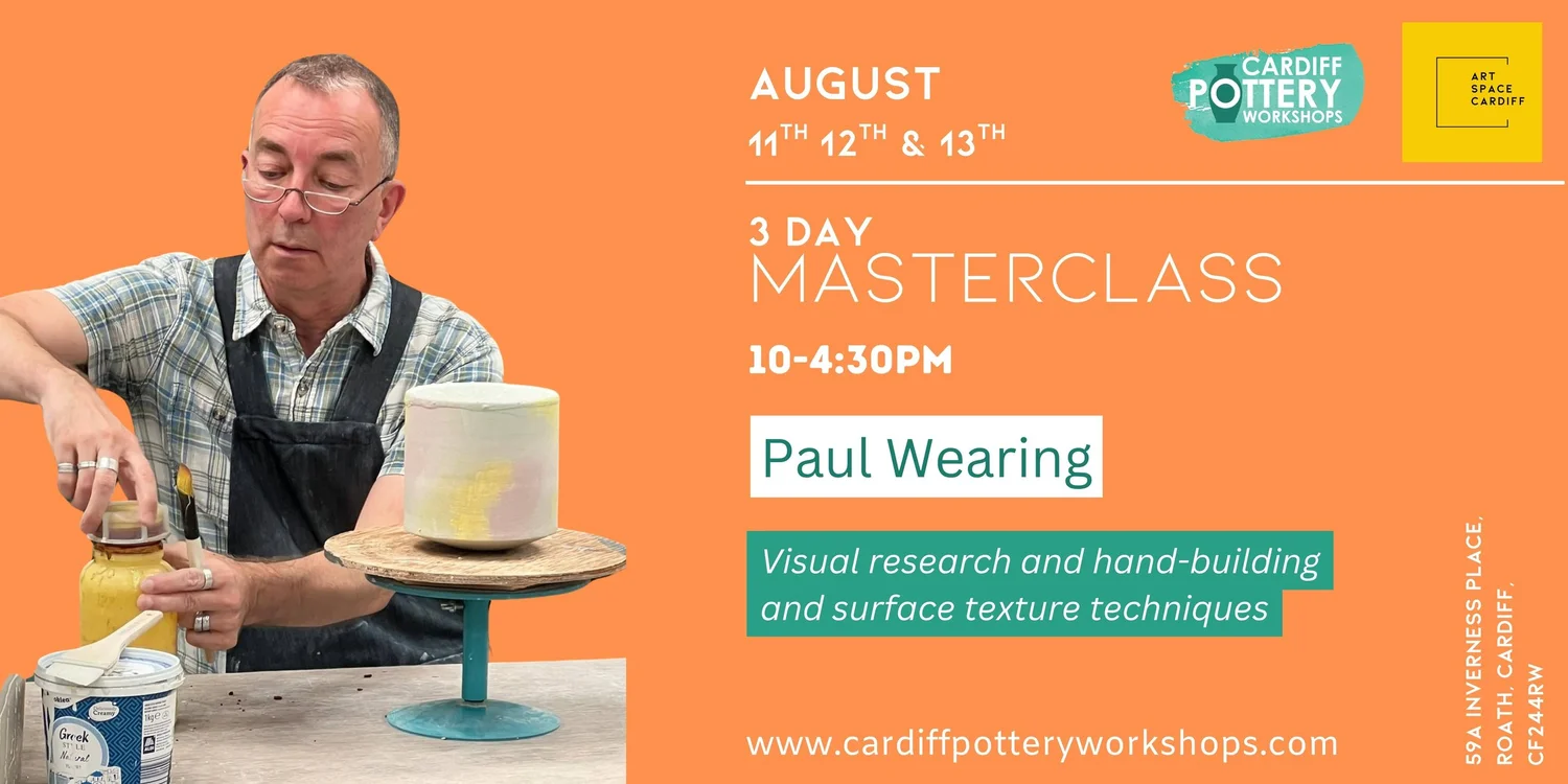 3 day Pottery Masterclass — Cardiff Pottery Workshops Foundation