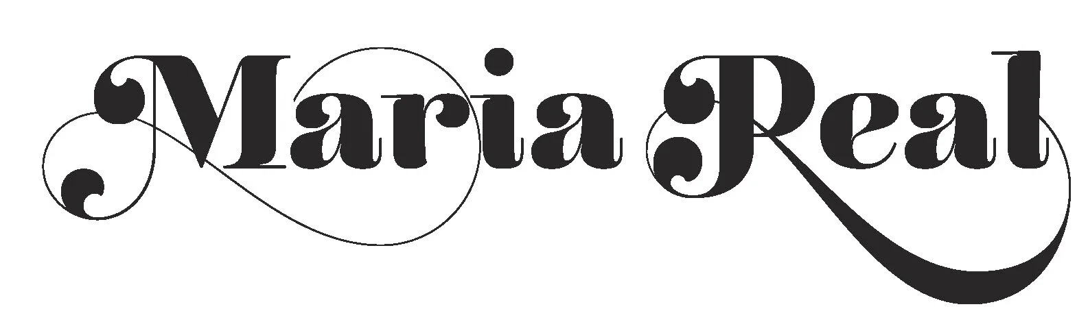The Name Maria In Cursive Tattoo