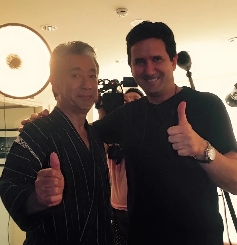 Avi Ohana with Japan's Celebrity Junji Takada - Celebrity Vogue Photography Sydney