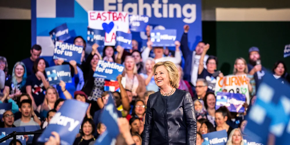 Get out the vote — Hillary for America Design 2016