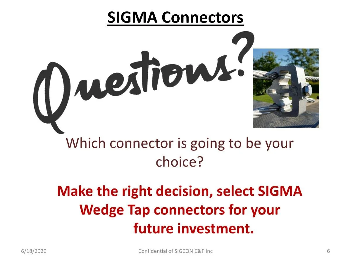 INFORMATION — SIGMA vs.AMP and CPI