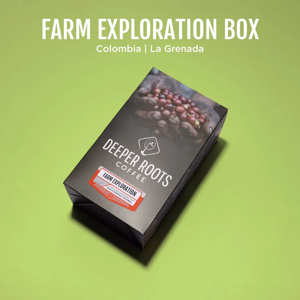 Farm Exploration Box: Colombia-La Grenada — Deeper Roots Coffee