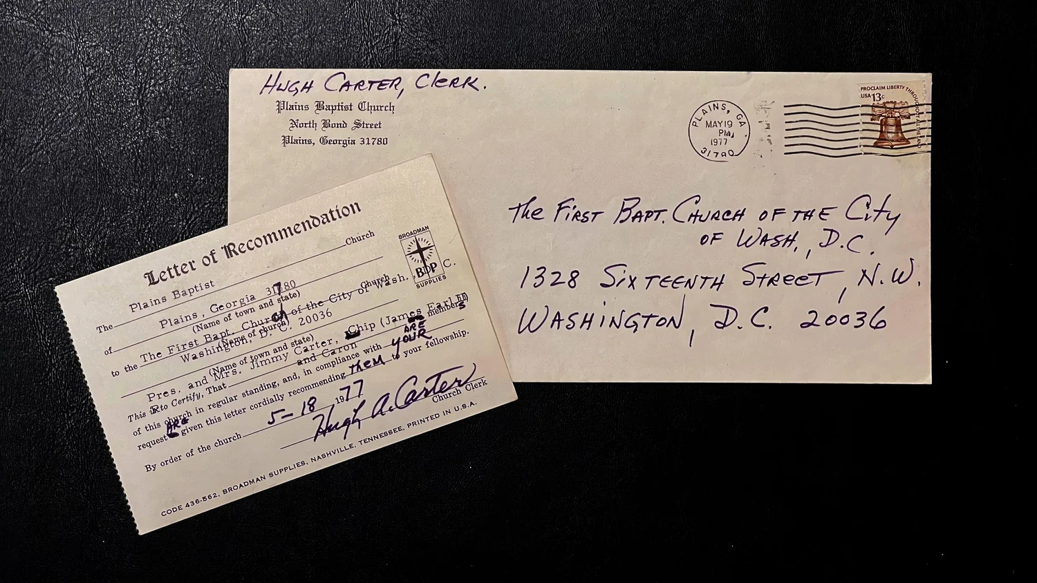 President Carter & FBC — The First Baptist Church Washington DC