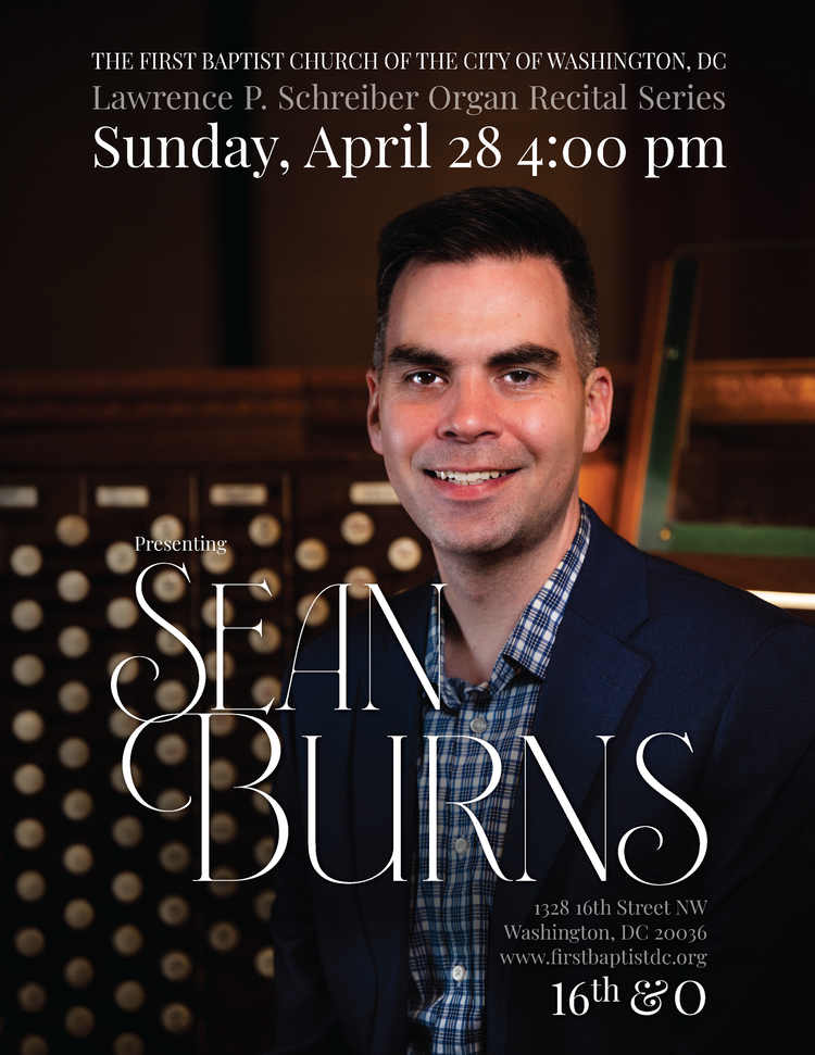 Schreiber Recital Series: Sean Burns in Recital — The First Baptist ...