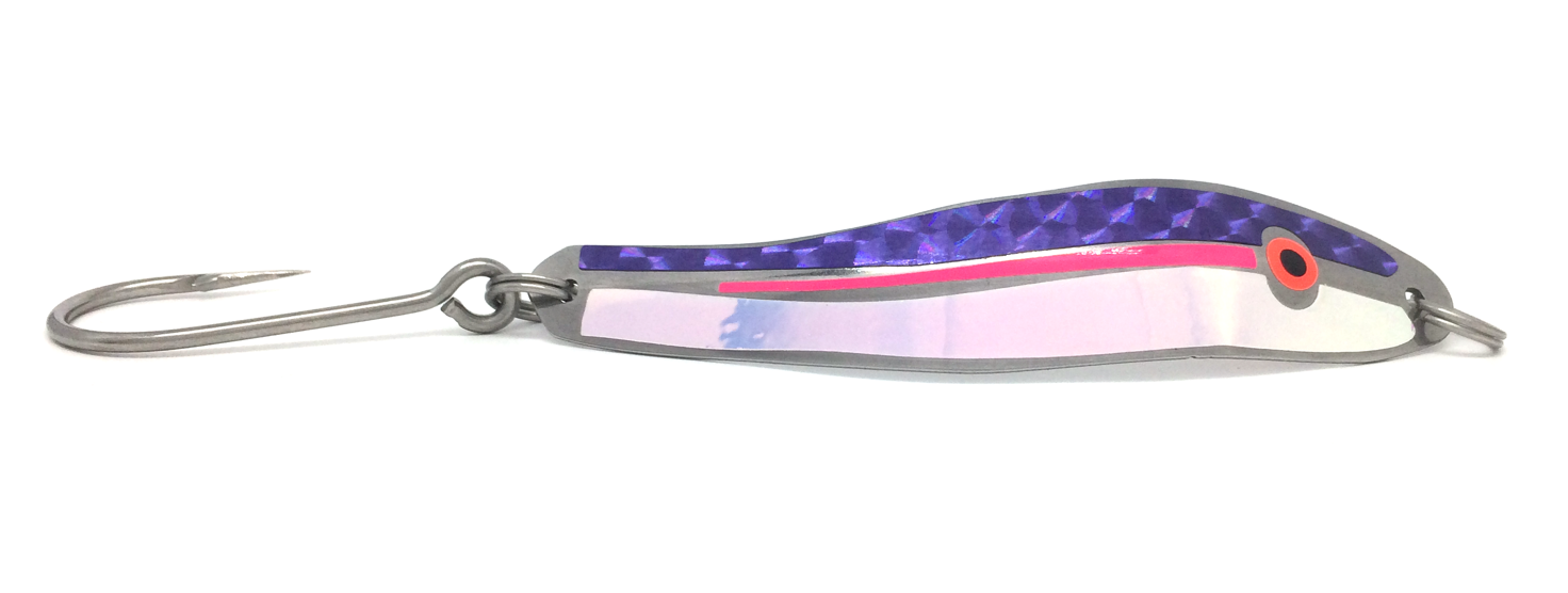 AP Herring Spoon - Cyber Grape — AP Tackleworks
