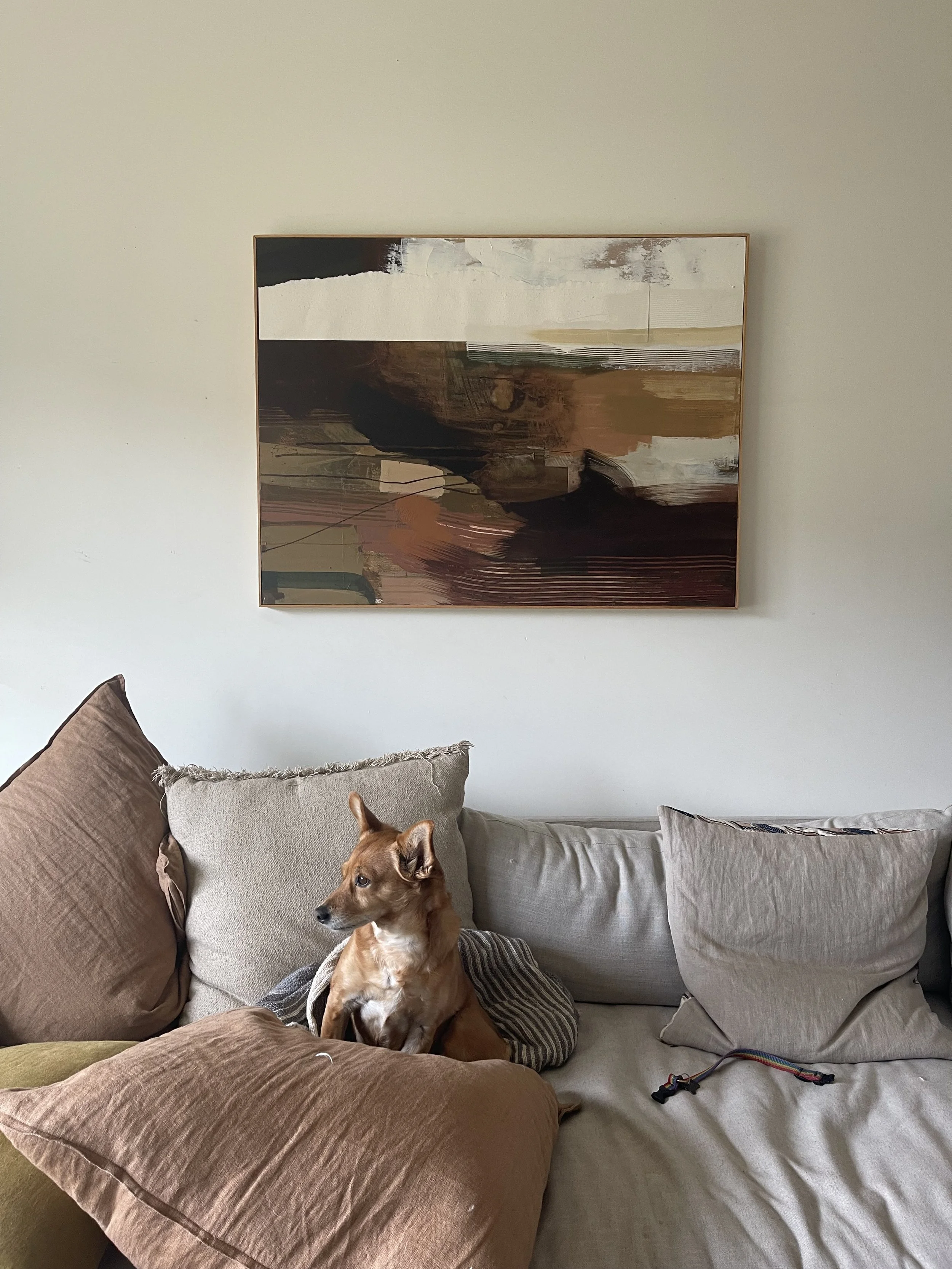 Abstract Paintings + Collages — Alex Cole Studio