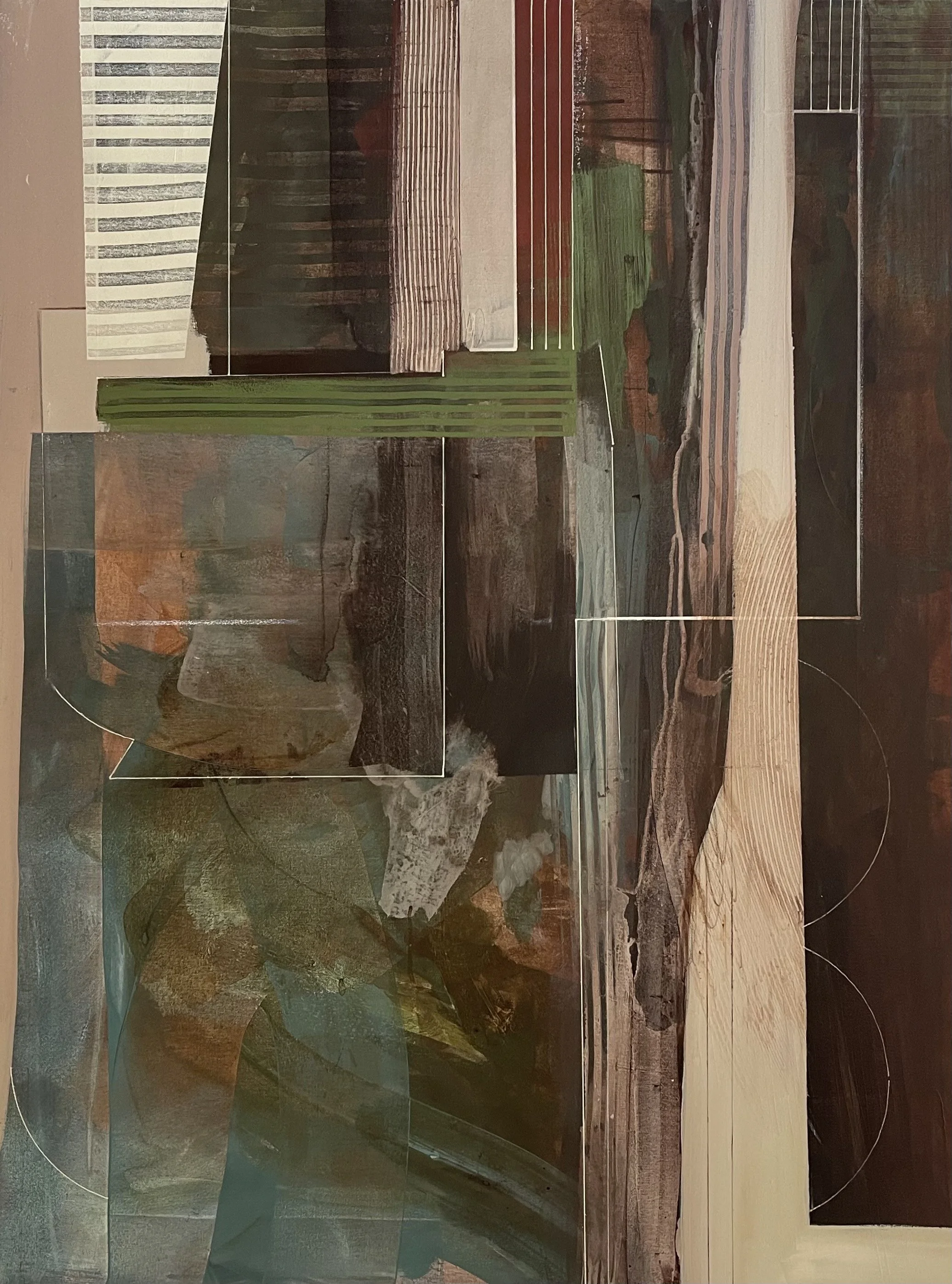 Abstract Paintings + Collages — Alex Cole Studio