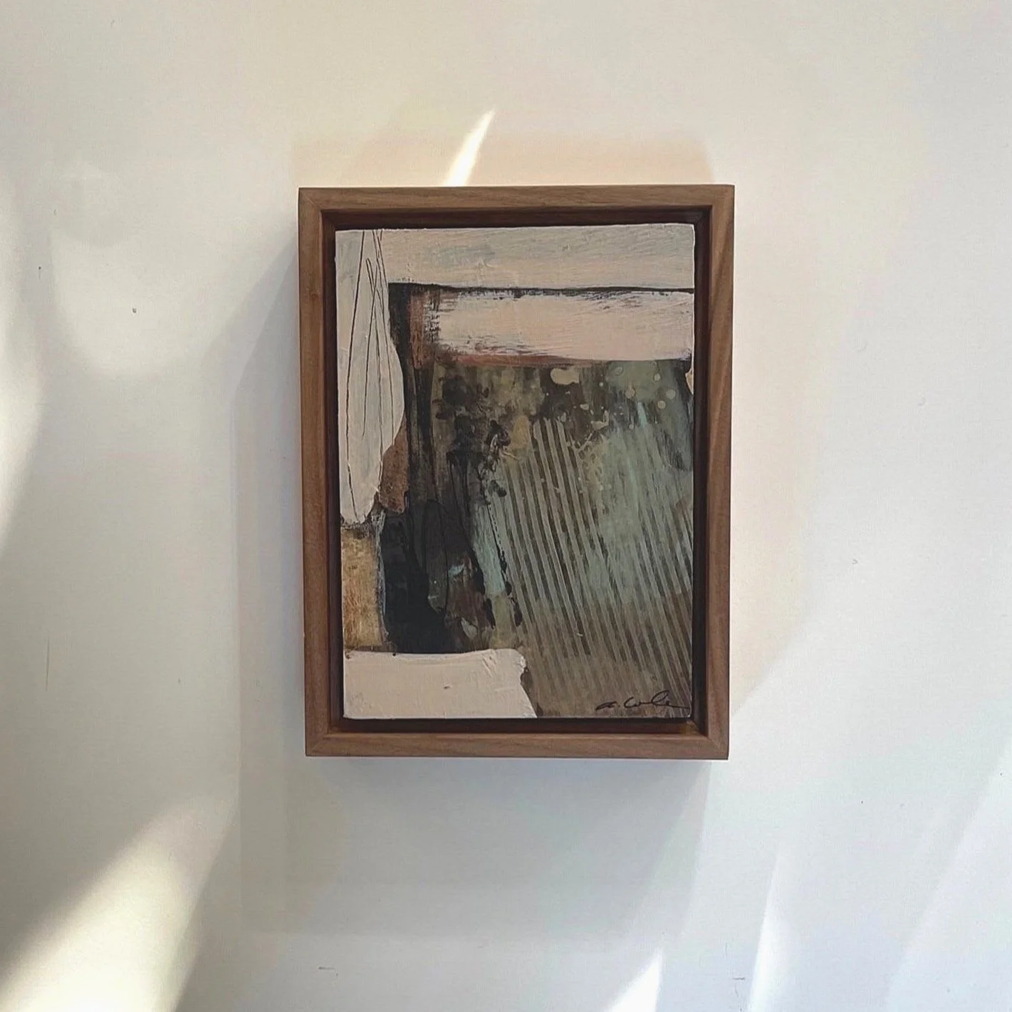 Abstract Paintings + Collages — Alex Cole Studio