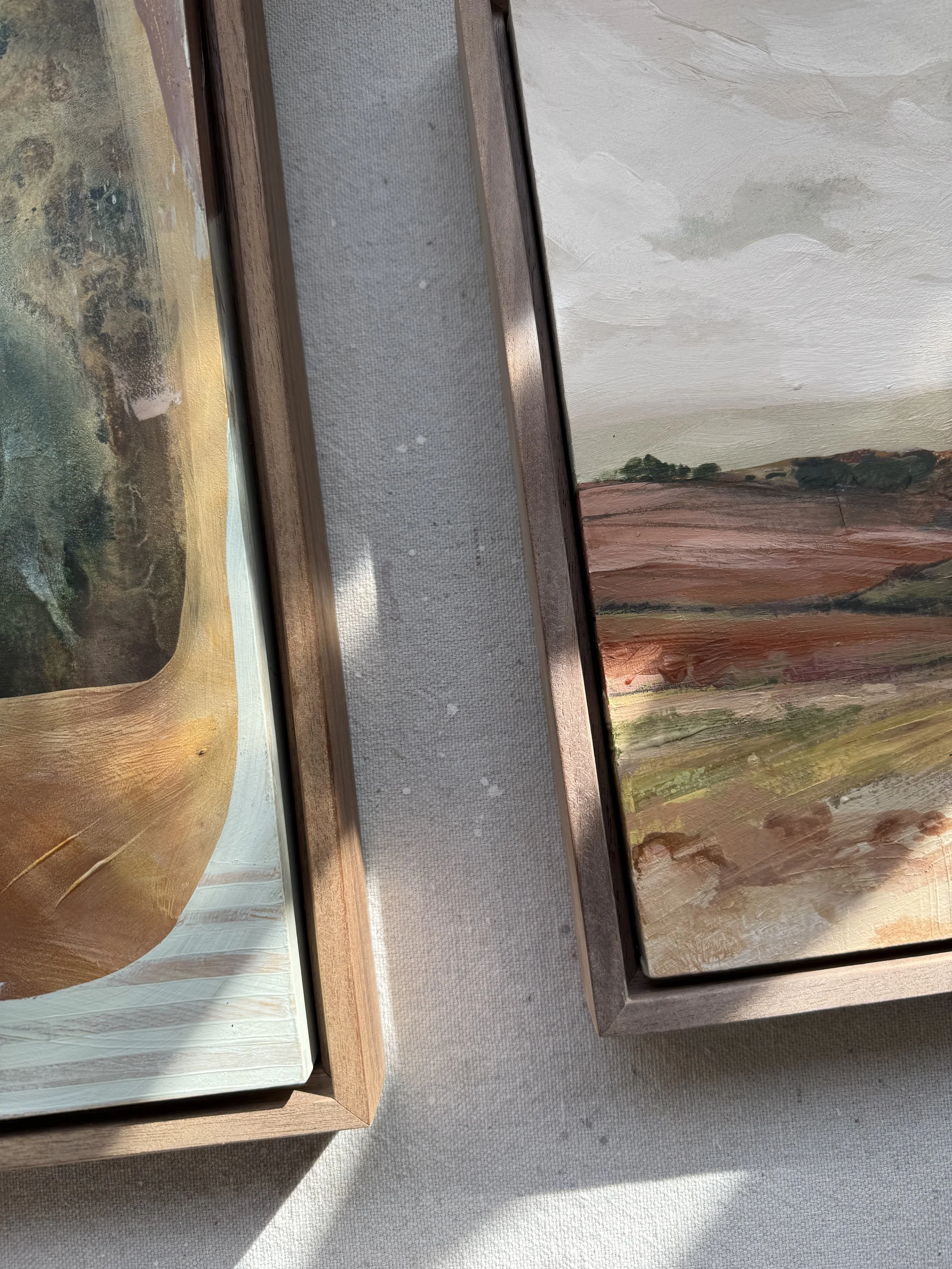 Alex Cole Studio landscape paintings, abstract painting and art workshops