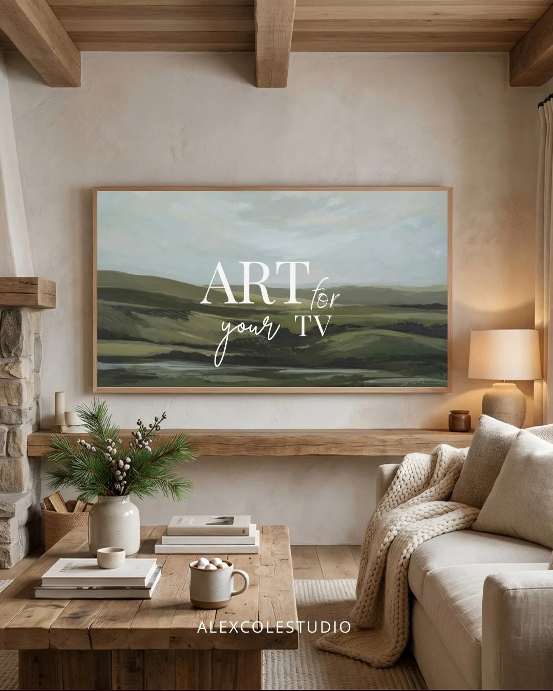 Alex Cole Studio landscape paintings, abstract painting and art workshops