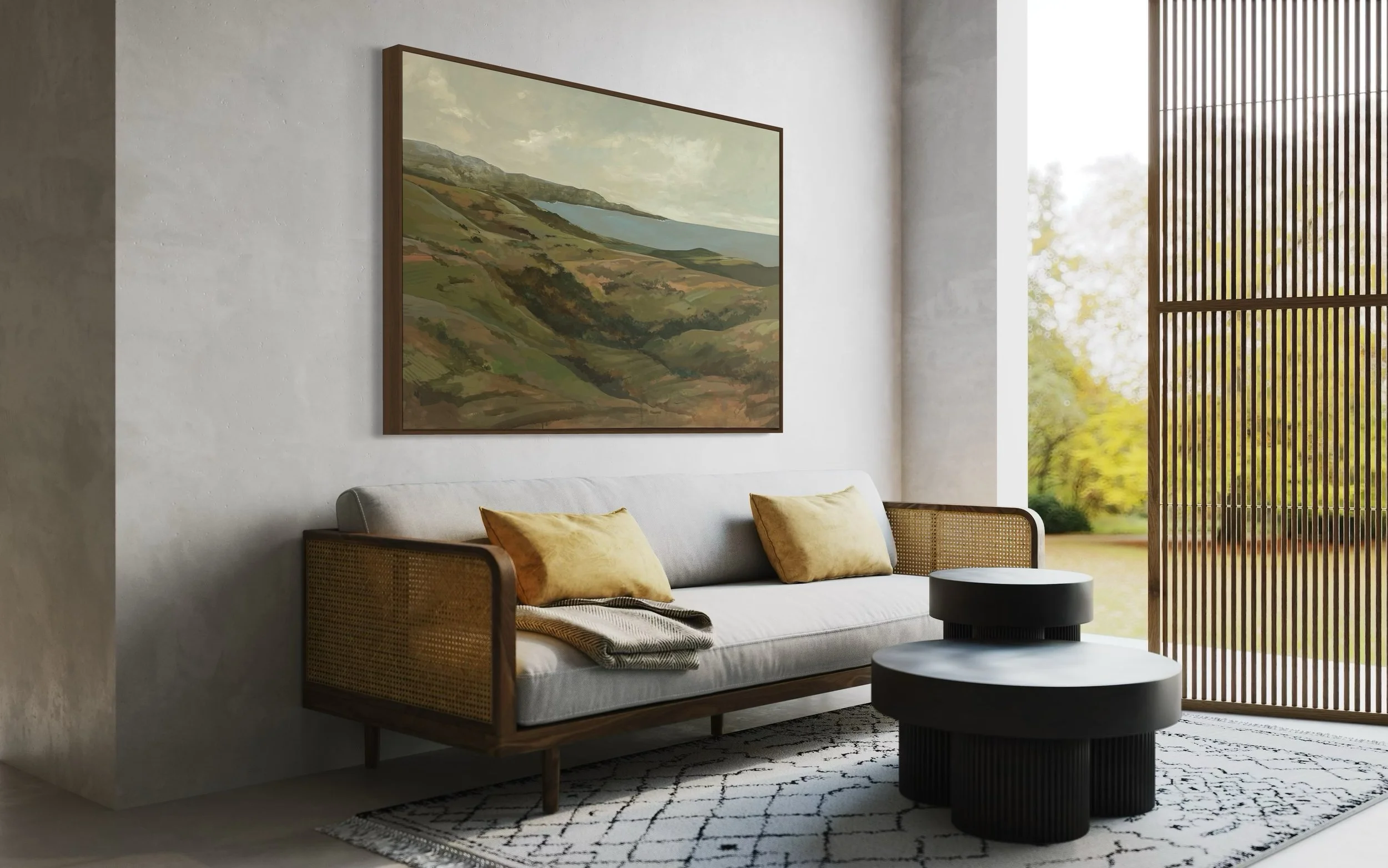 Alex Cole Studio landscape paintings, abstract painting and art workshops