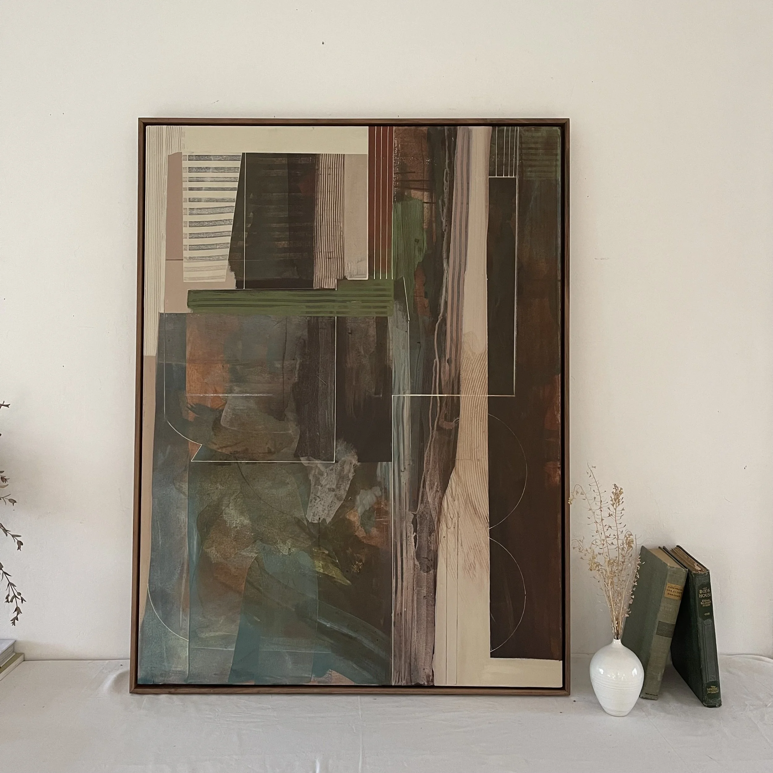 Abstract Paintings + Collages — Alex Cole Studio