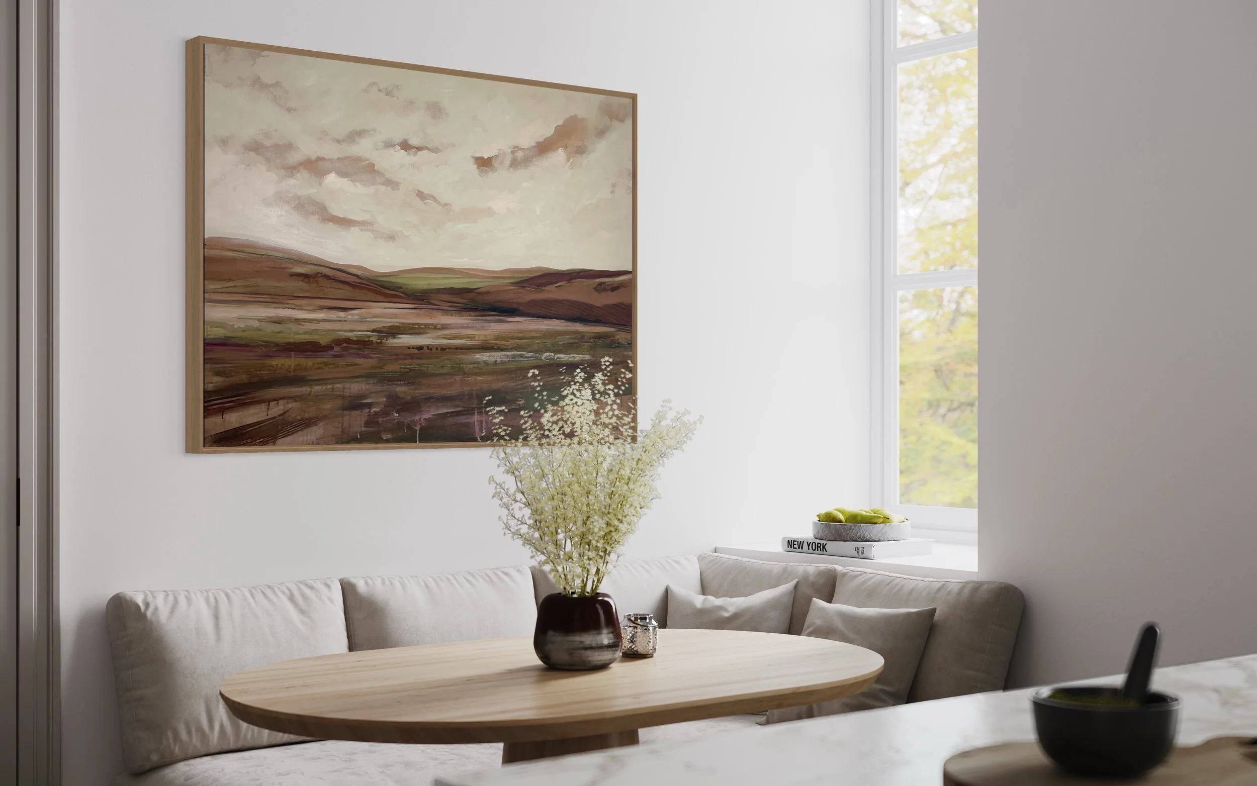 Alex Cole Studio landscape paintings, abstract painting and art workshops