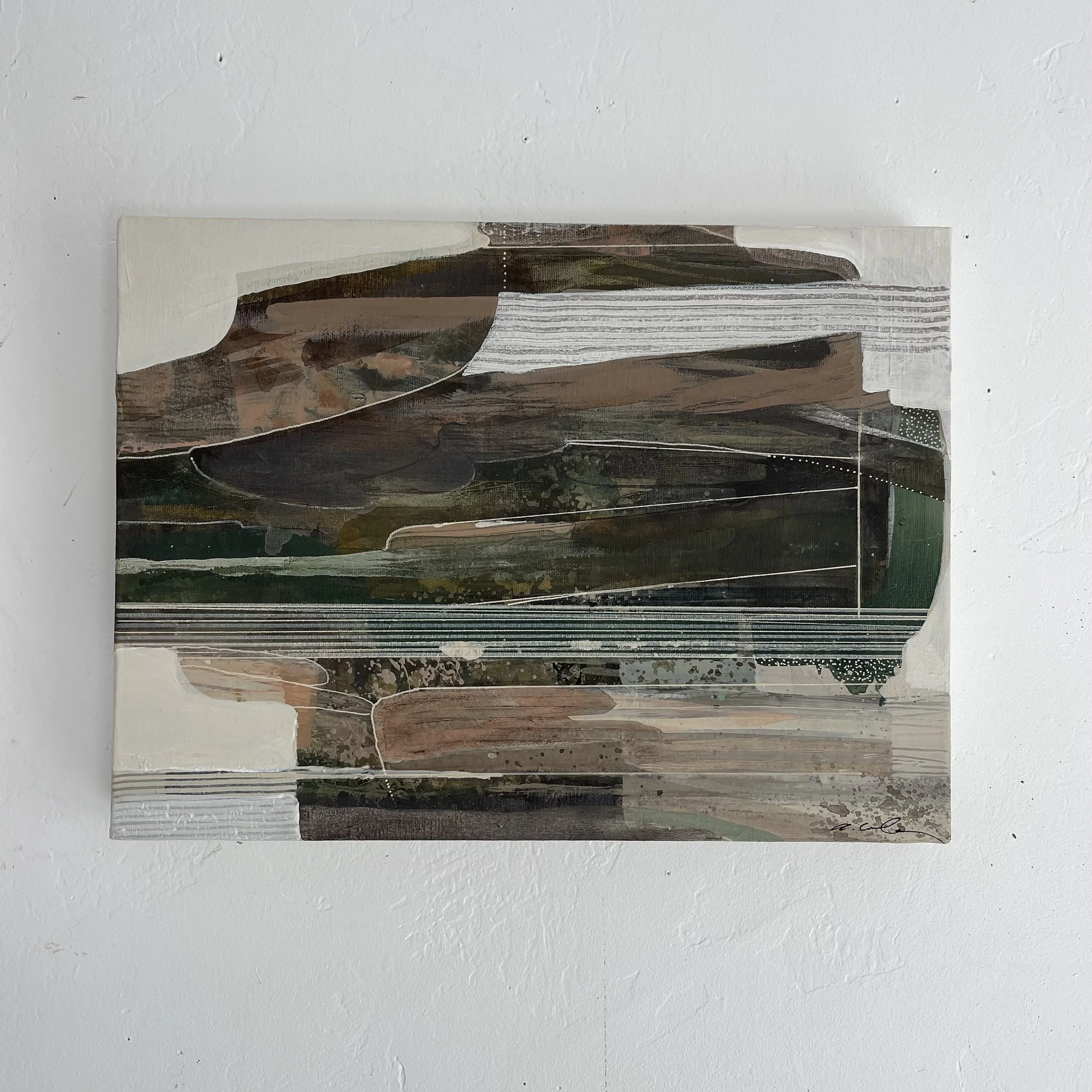 Abstract Paintings + Collages — Alex Cole Studio