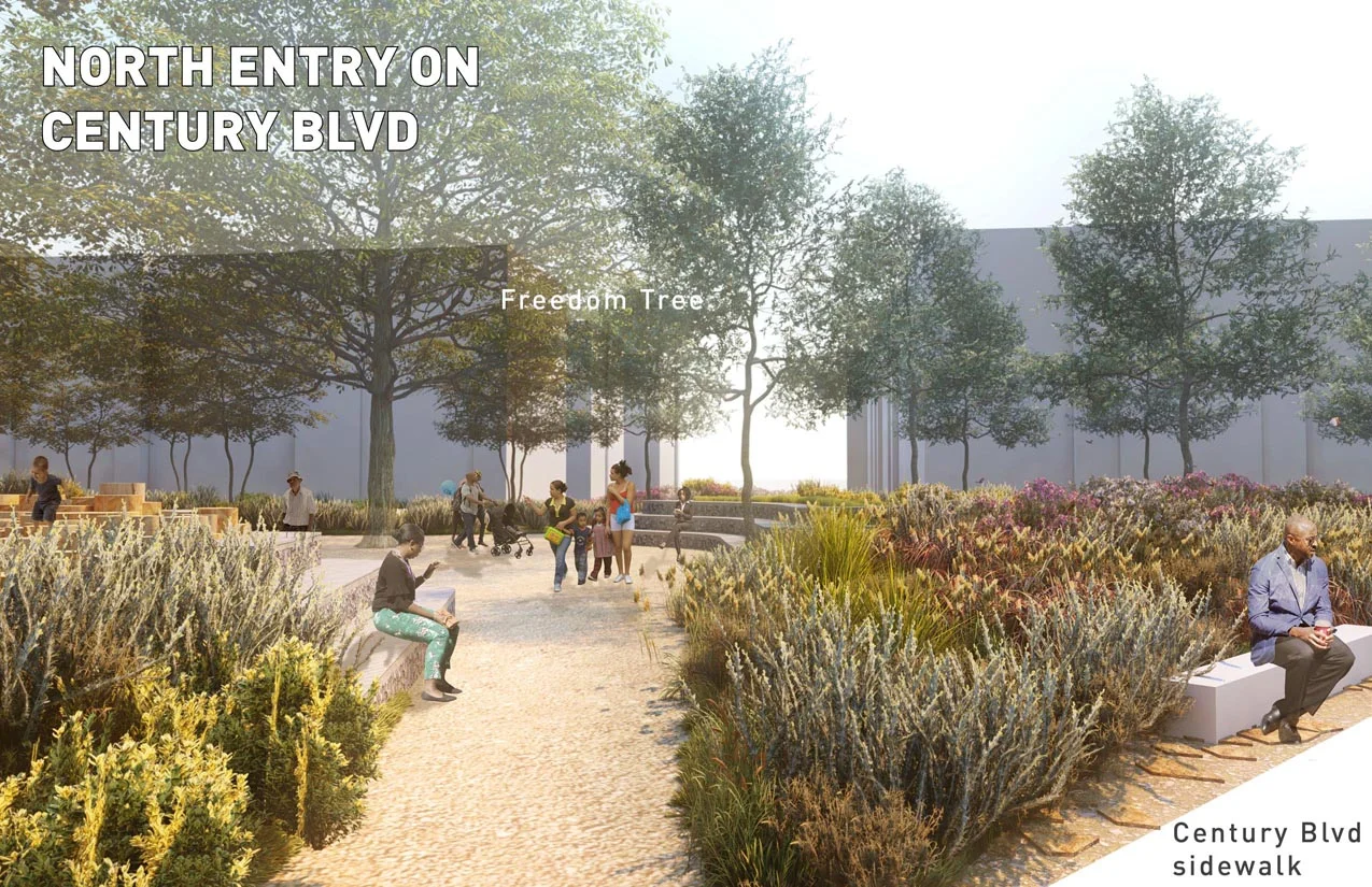 Jordan Downs Freedom Tree Park, Watts - Tina Chee Landscape Studio