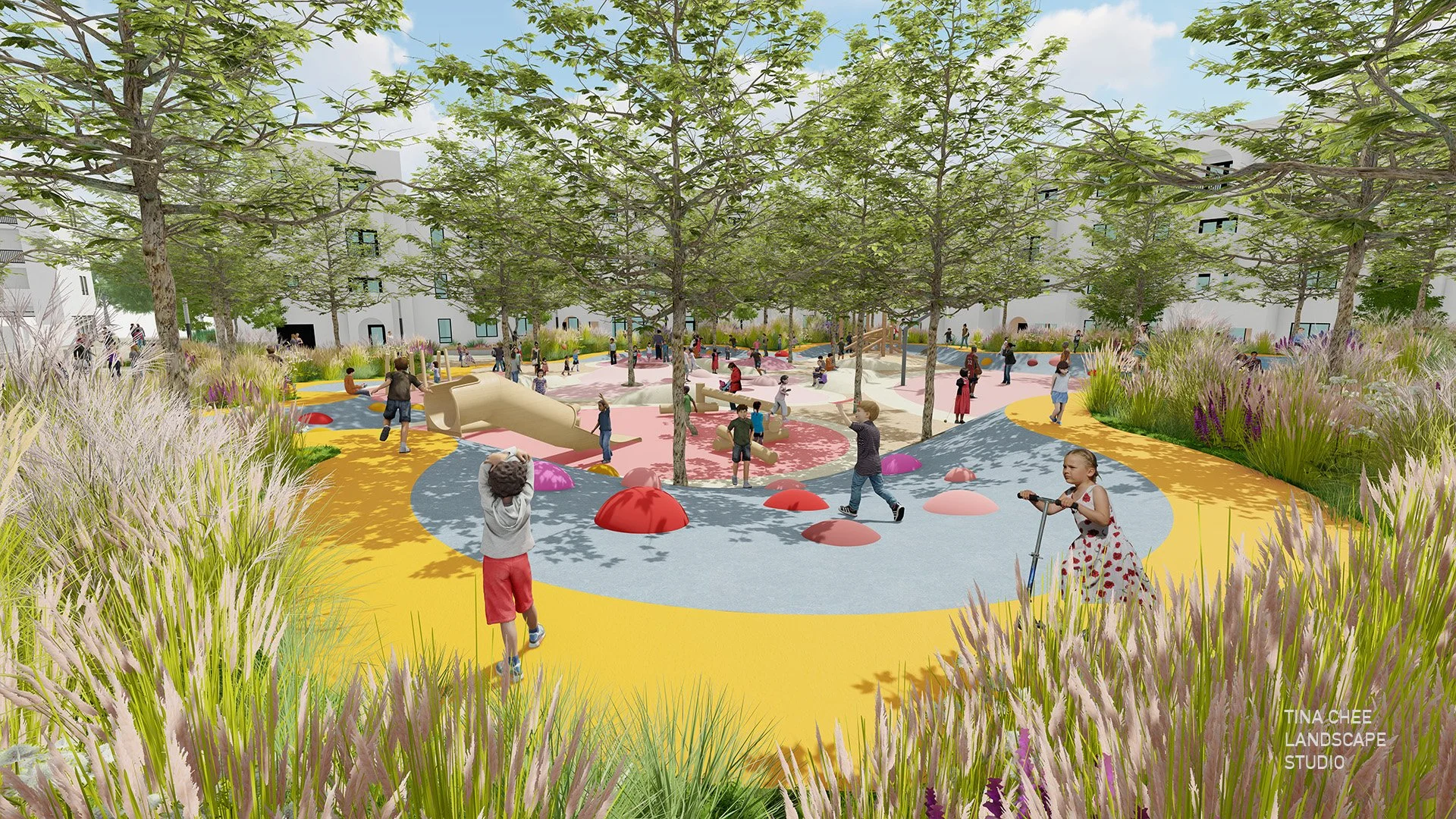 Jordan Downs Children's Park, Watts - Tina Chee Landscape Studio