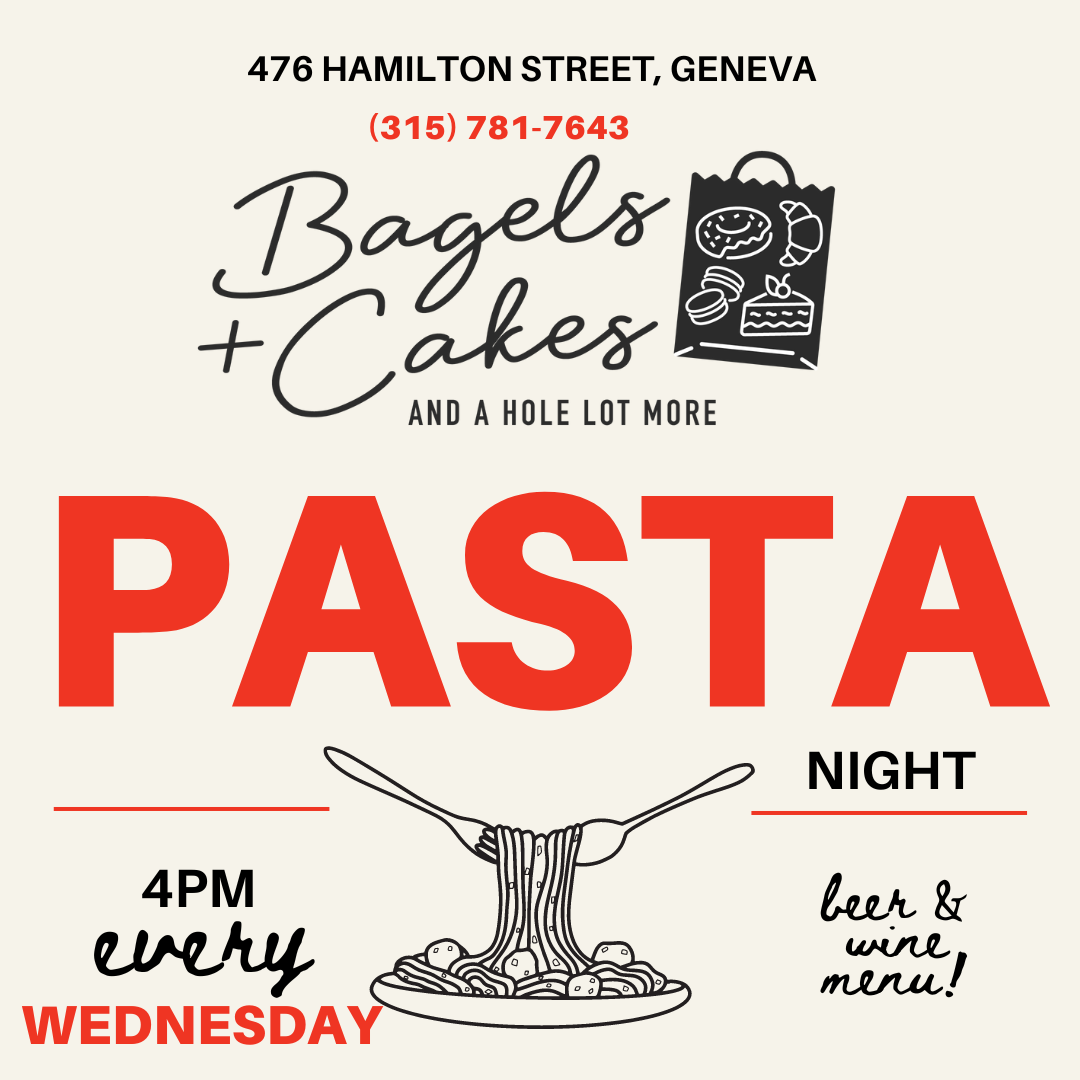 Menus — Bagels & Cakes