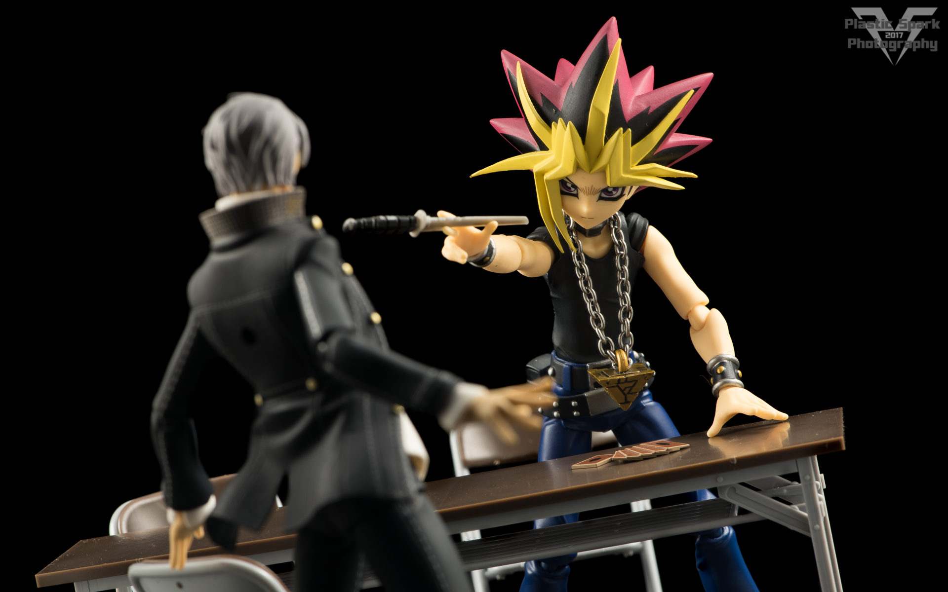 Review - Figma Yami Yugi — Plastic Spark Photography