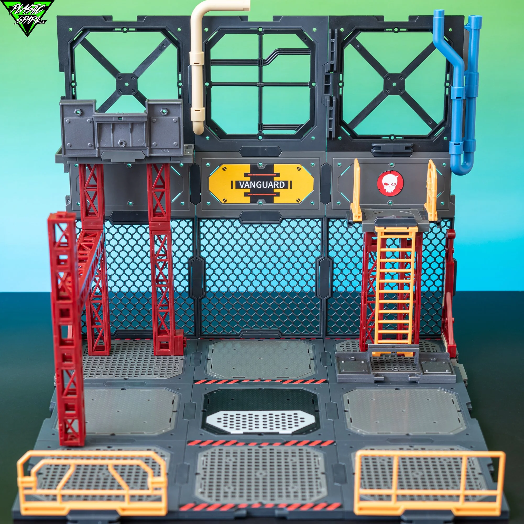 Review - Fresh Retro Scene in Box and Mech Figure — Plastic Spark ...