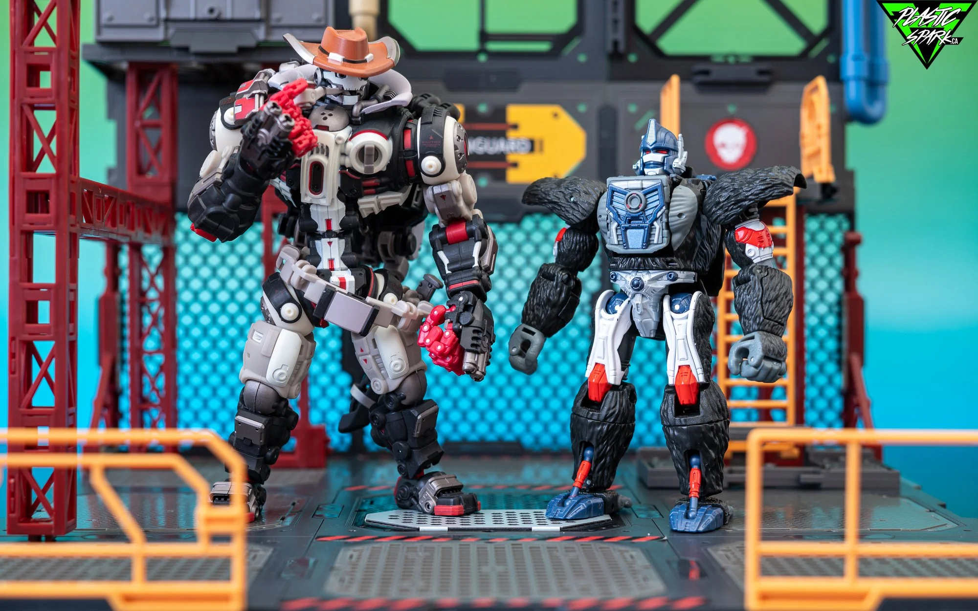 Review - Fresh Retro Scene in Box and Mech Figure — Plastic Spark ...