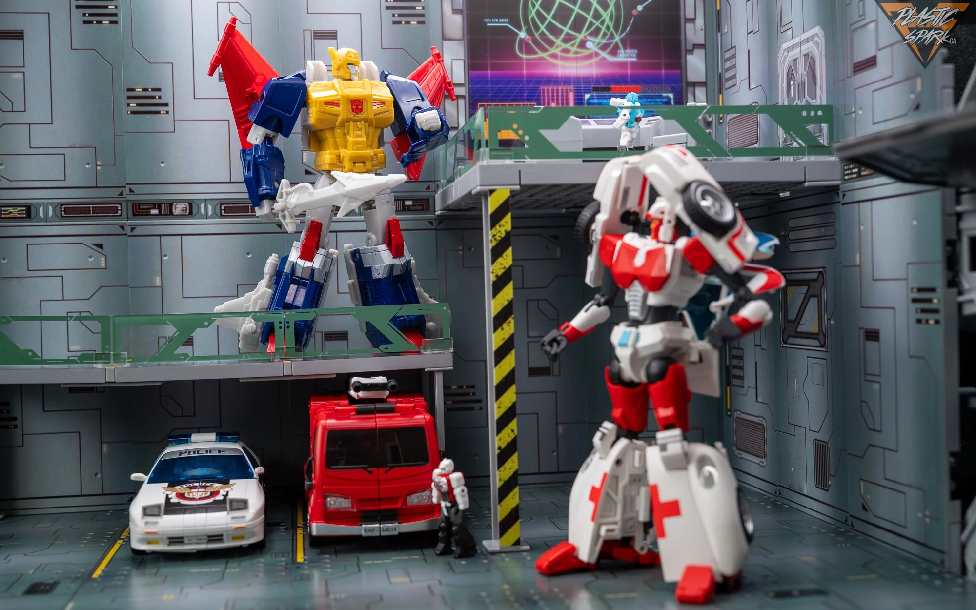 Review - FEXT HOBBY x FANS HOBBY SCI-FI 07 Hangar Diorama — Plastic ...