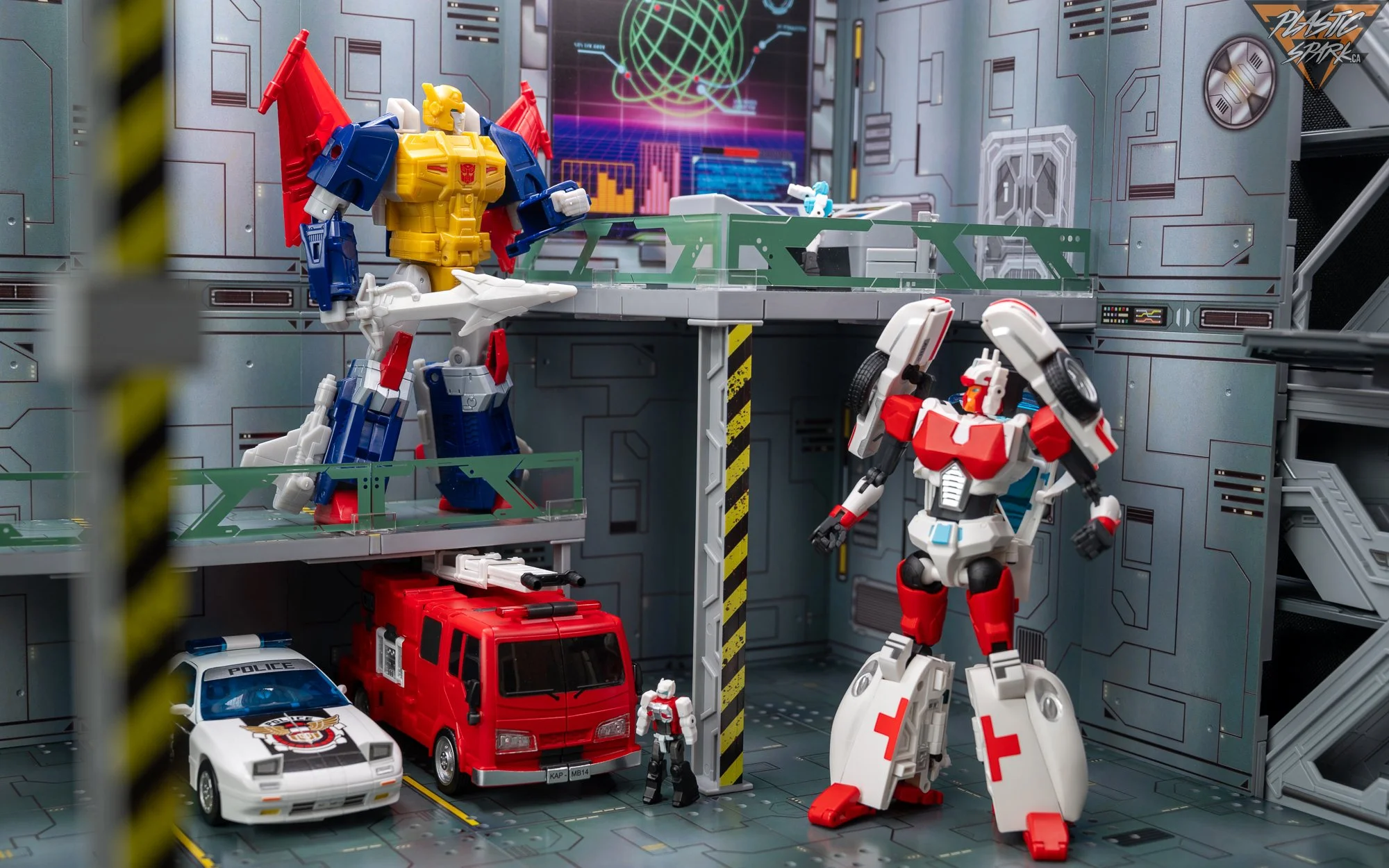 Review - FEXT HOBBY x FANS HOBBY SCI-FI 07 Hangar Diorama — Plastic ...