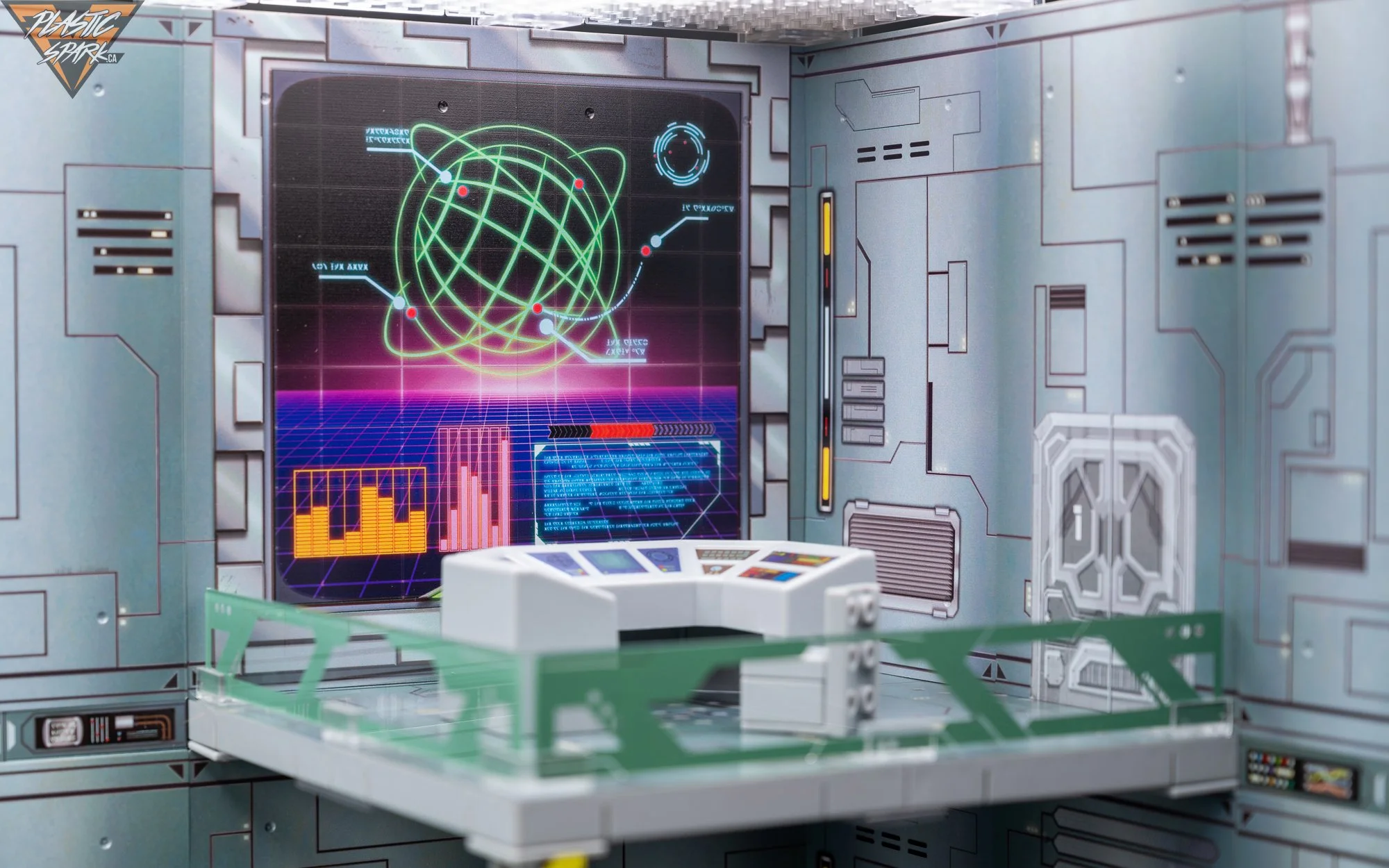 Review - FEXT HOBBY x FANS HOBBY SCI-FI 07 Hangar Diorama — Plastic ...