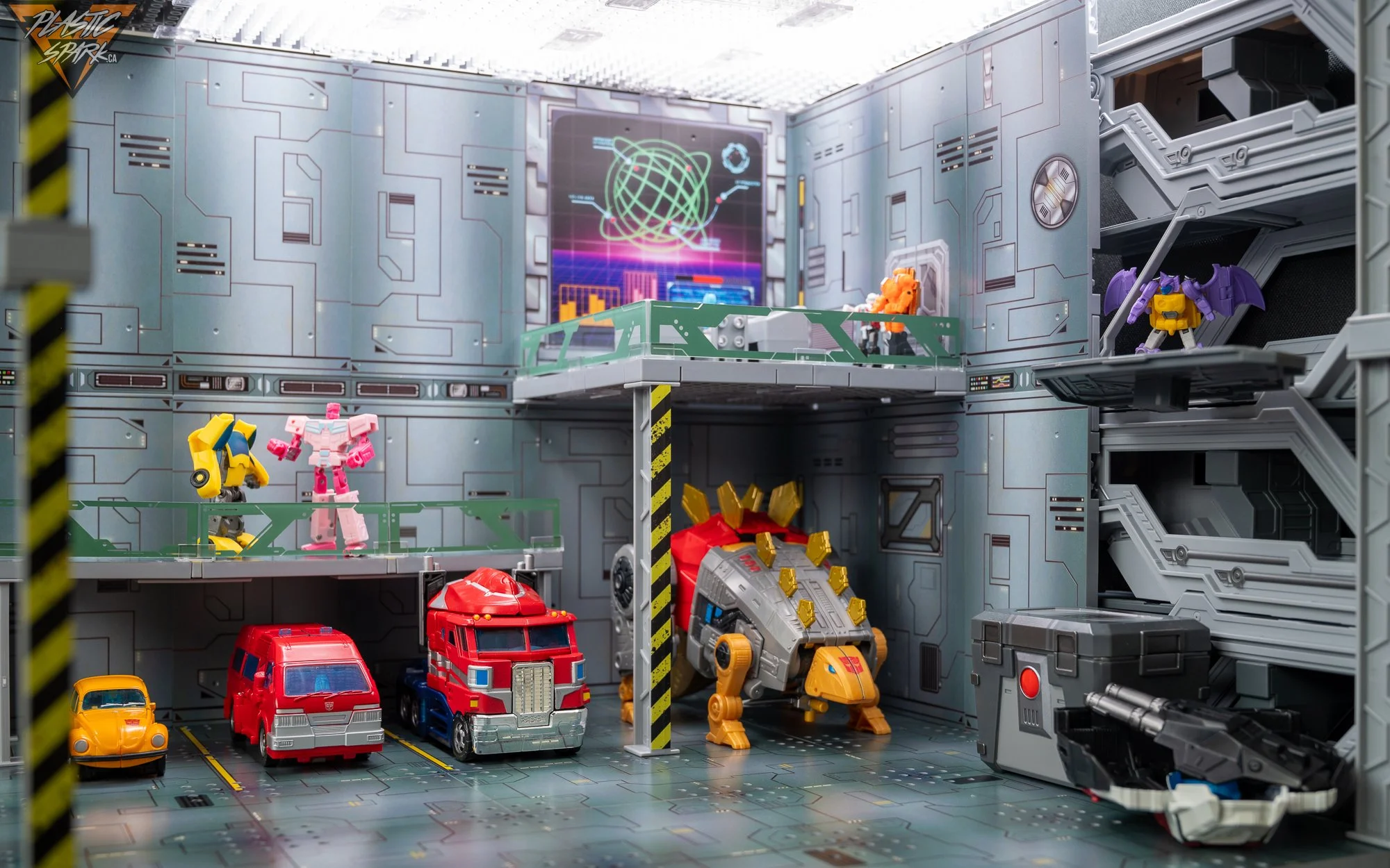 Review - FEXT HOBBY x FANS HOBBY SCI-FI 07 Hangar Diorama — Plastic ...