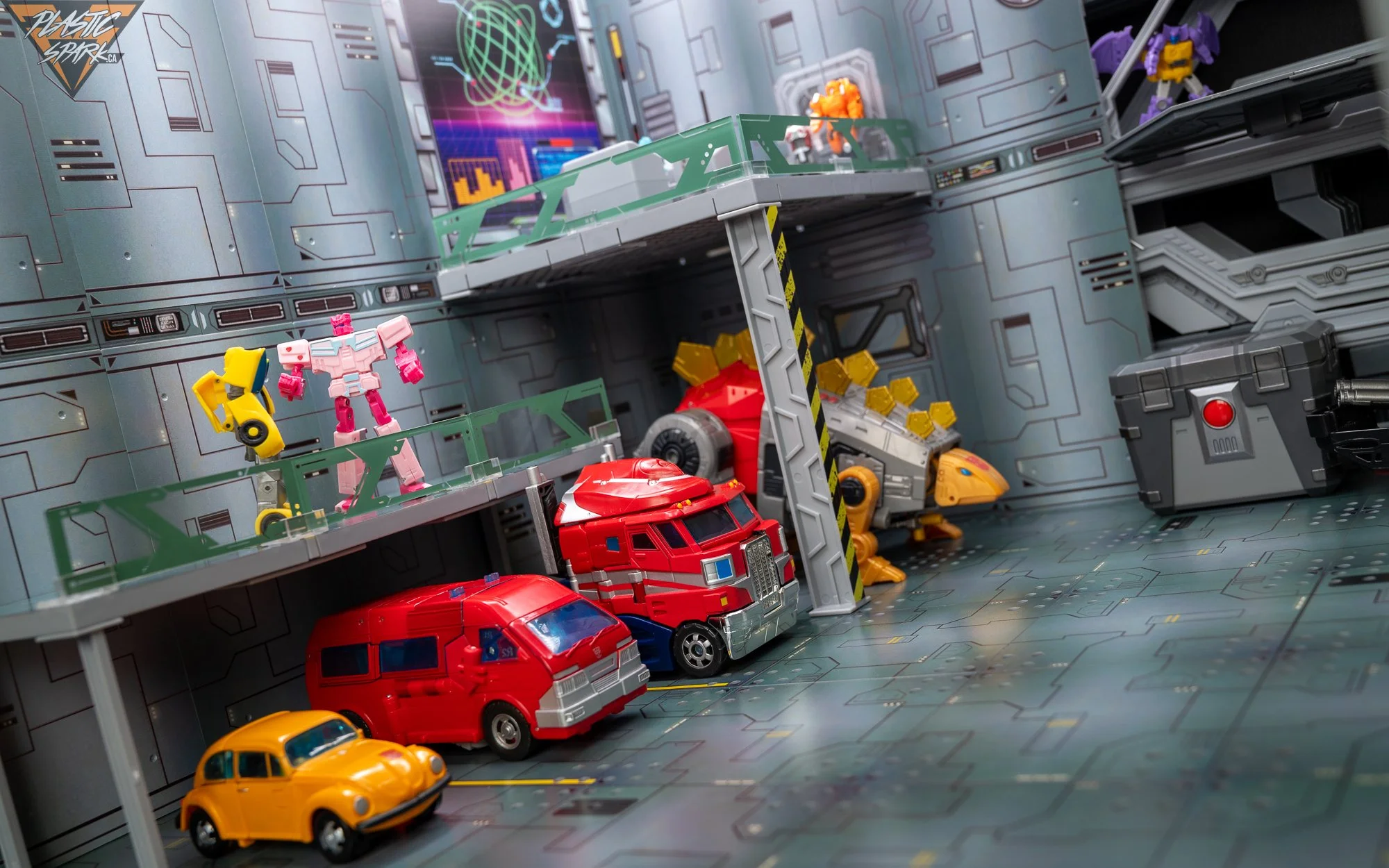 Review - FEXT HOBBY x FANS HOBBY SCI-FI 07 Hangar Diorama — Plastic ...