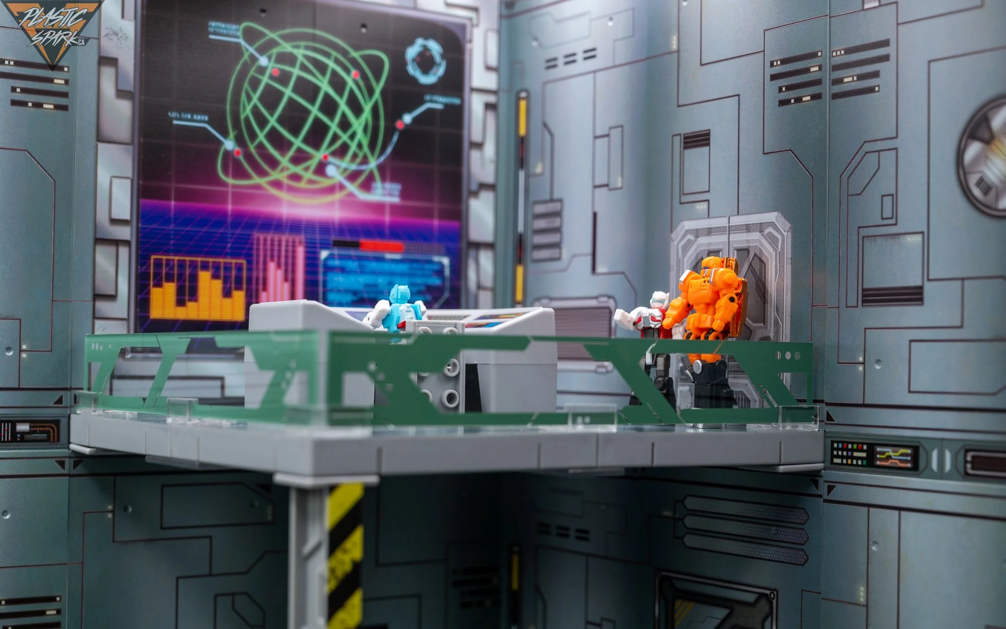 Review - FEXT HOBBY x FANS HOBBY SCI-FI 07 Hangar Diorama — Plastic ...