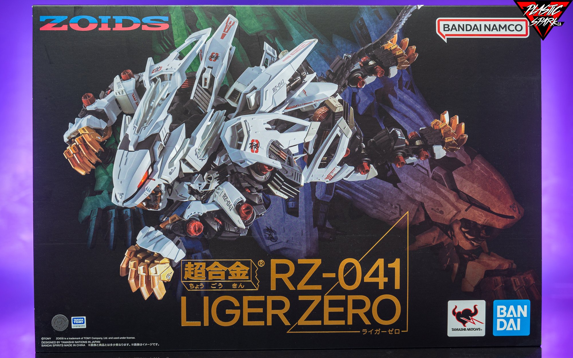Gallery - Bandai Chogokin: ZOIDS RZ-041 Liger Zero — Plastic Spark Photography