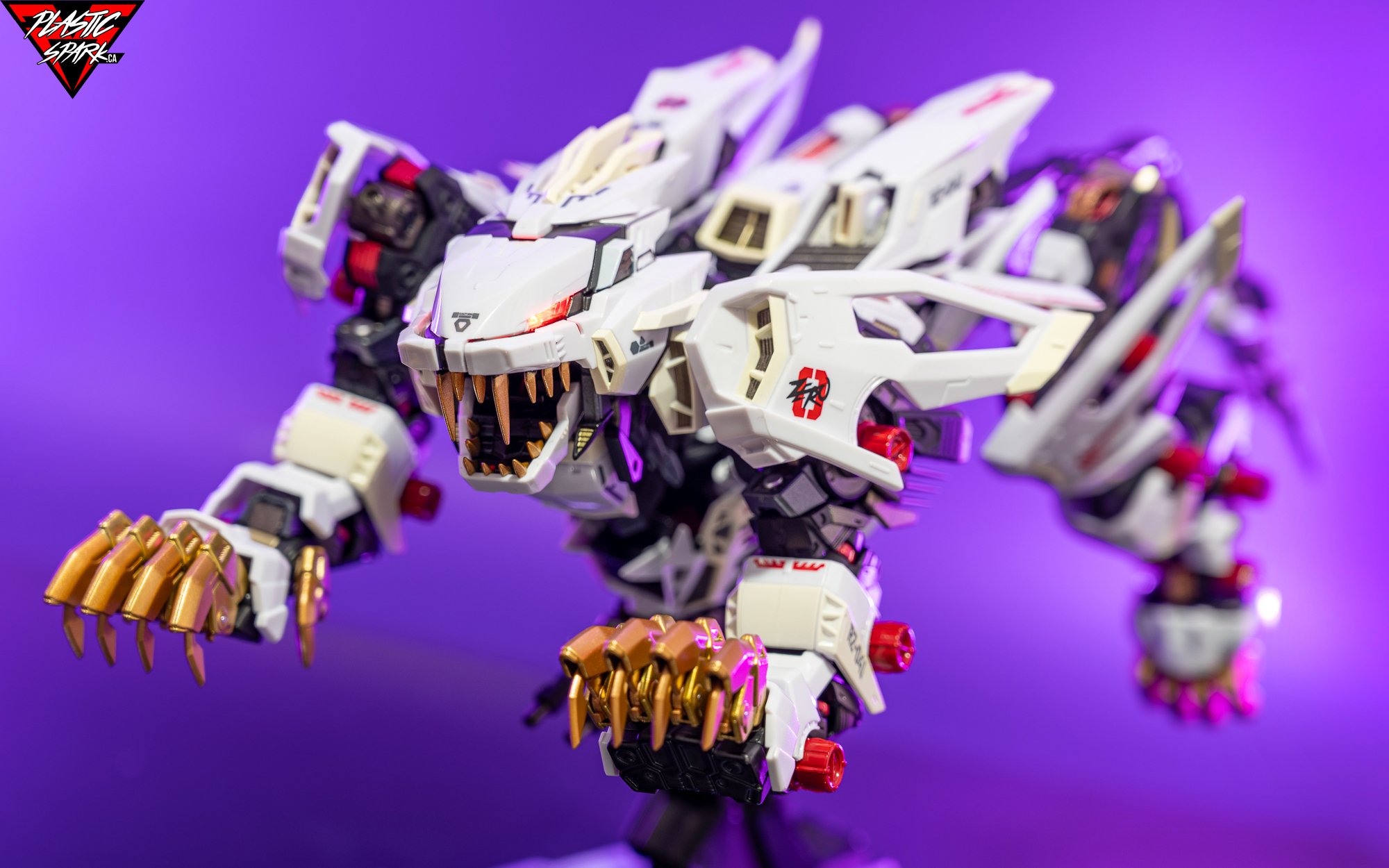Gallery - Bandai Chogokin: ZOIDS RZ-041 Liger Zero — Plastic Spark ...