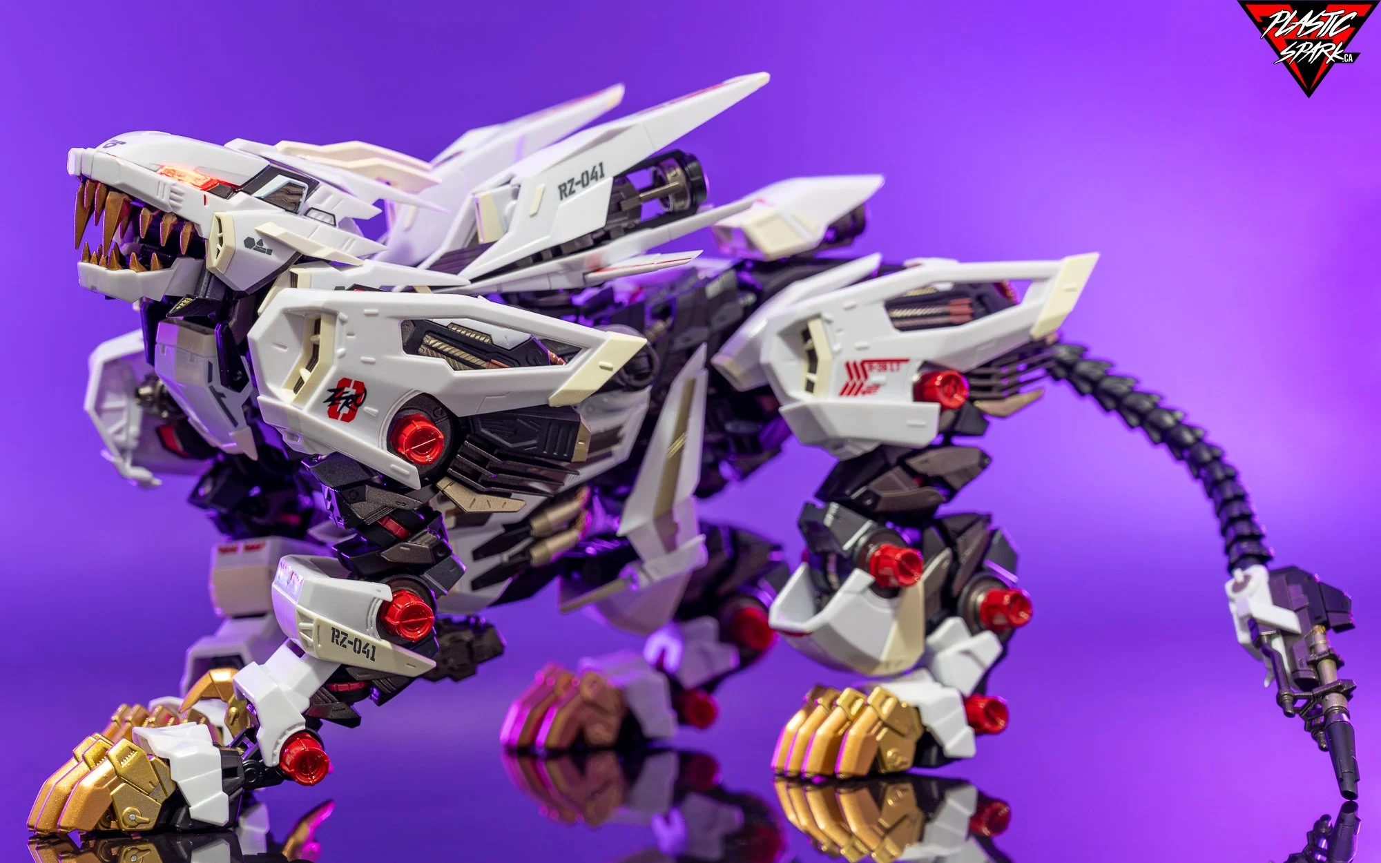 Gallery - Bandai Chogokin: ZOIDS RZ-041 Liger Zero — Plastic Spark ...