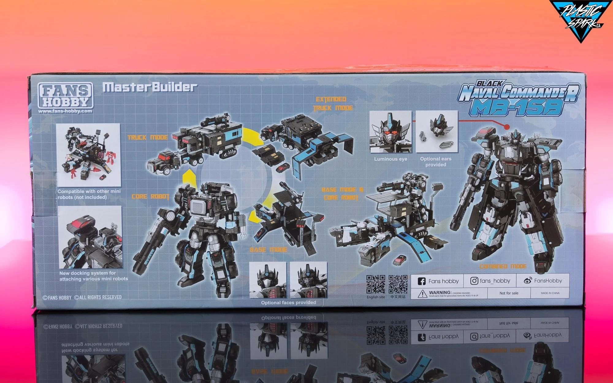 Gallery - Fans Hobby MB-15B Black Naval Commander — Plastic Spark ...