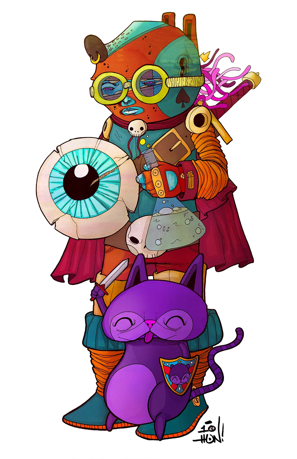 Illustration — Ten Hundred