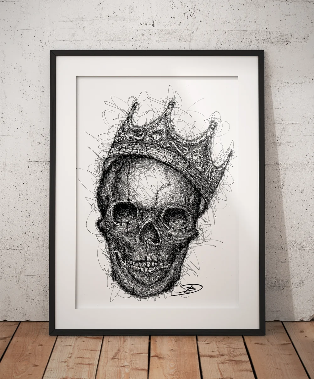 Skull King Drawings
