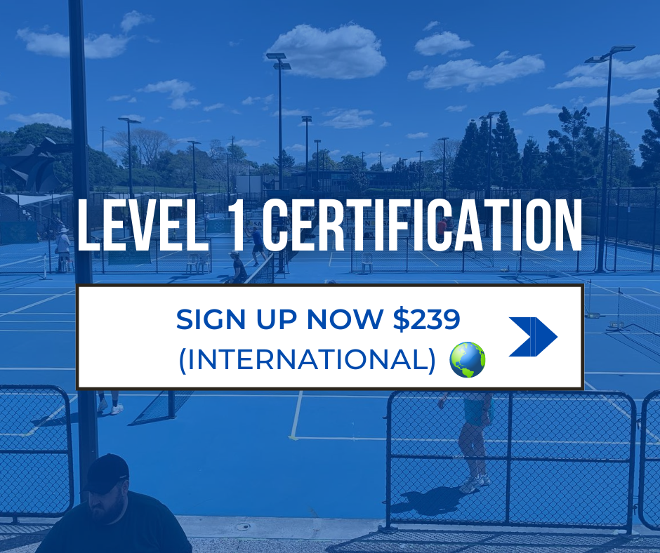 Level 1 Pickleball Coaching Certification – The Global Standard in ...