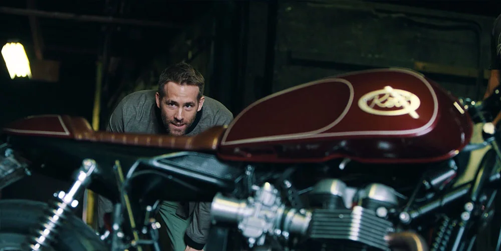 Ryan Reynolds Motorcycle Magazine
