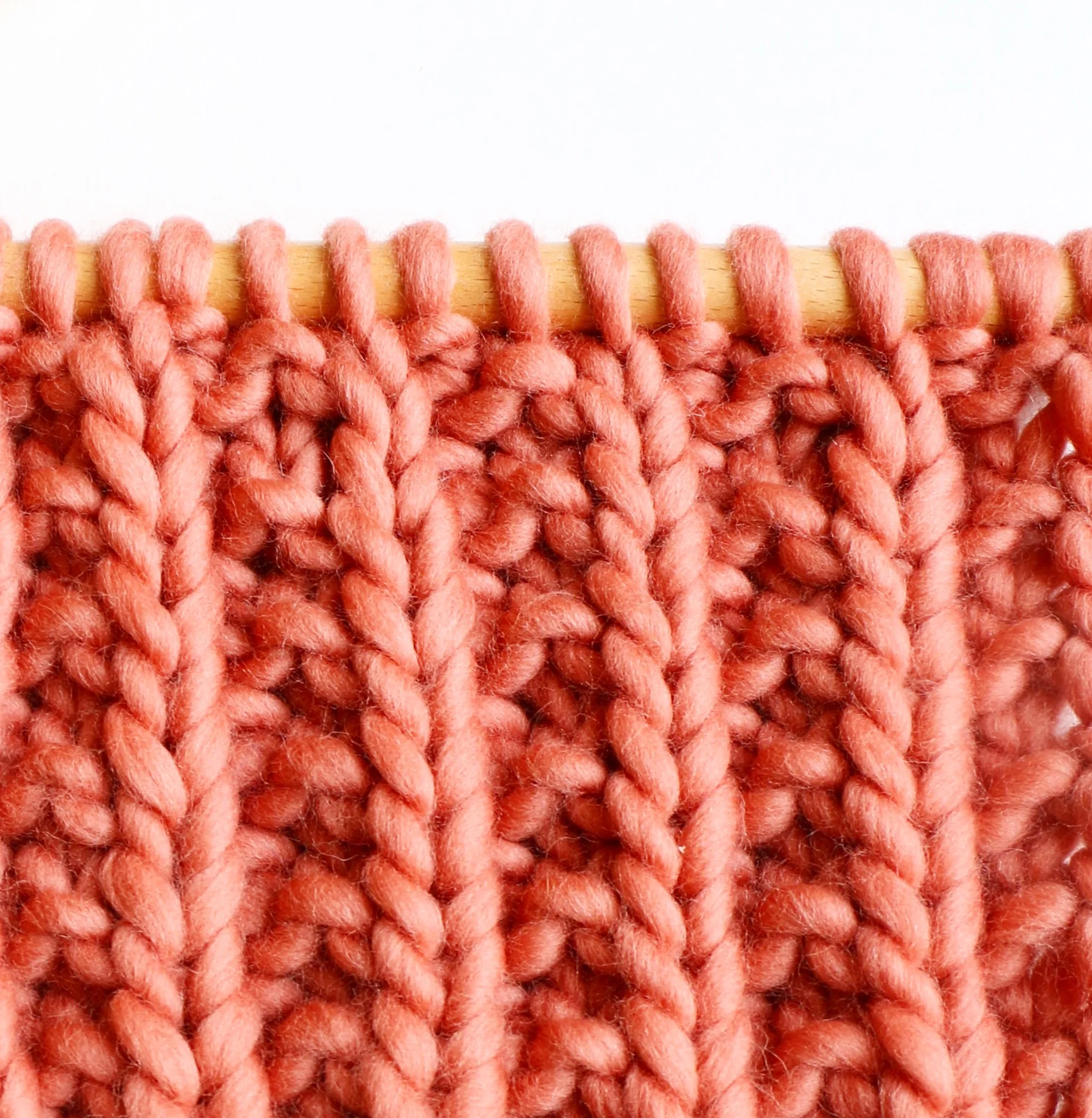 Le point de sillon - The farrow rib stitch — trust the mojo