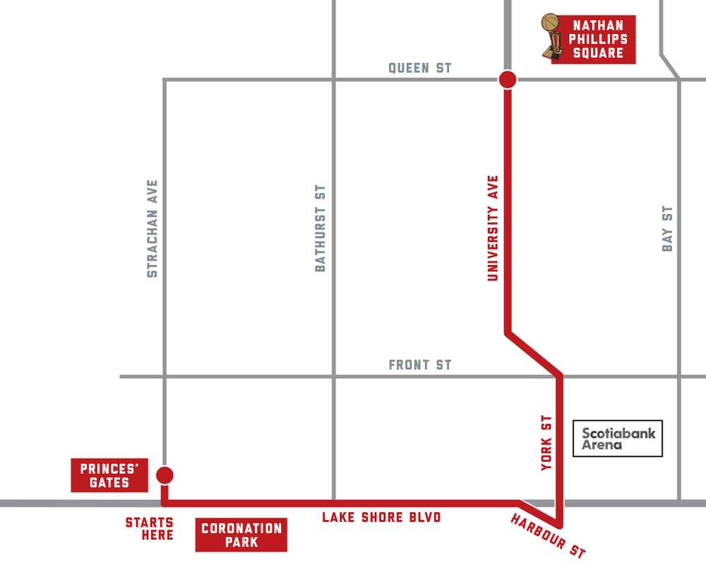 Toronto Raptors 2019 NBA Championship Parade — A Great Capture