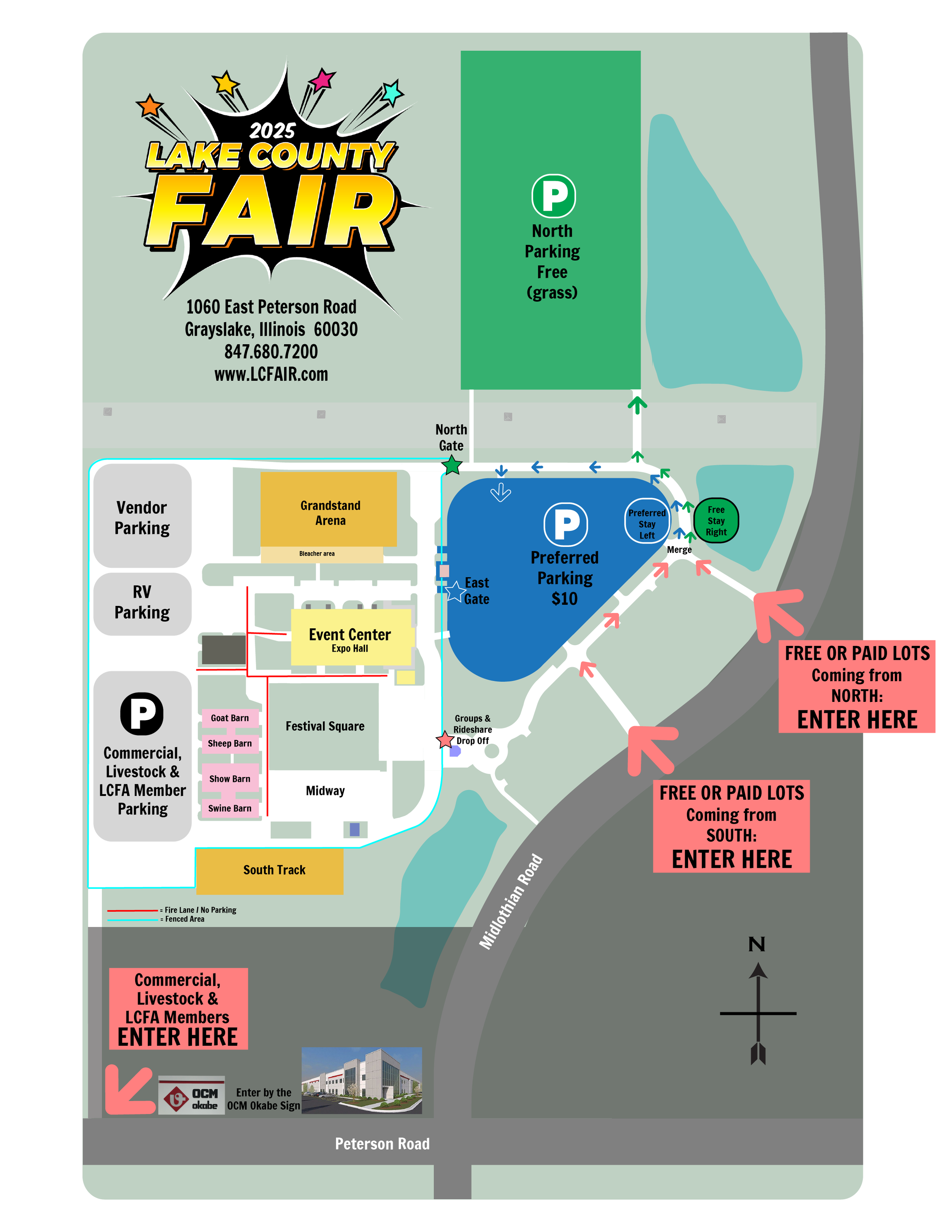 West End Fairgrounds Map General Info — Porter County Fair