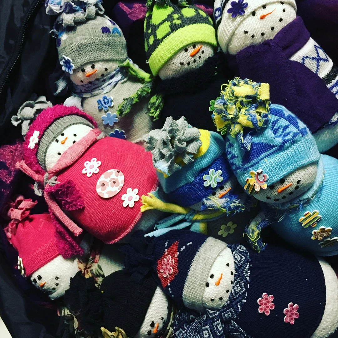 snow peeps!! — halfpeeledbanana