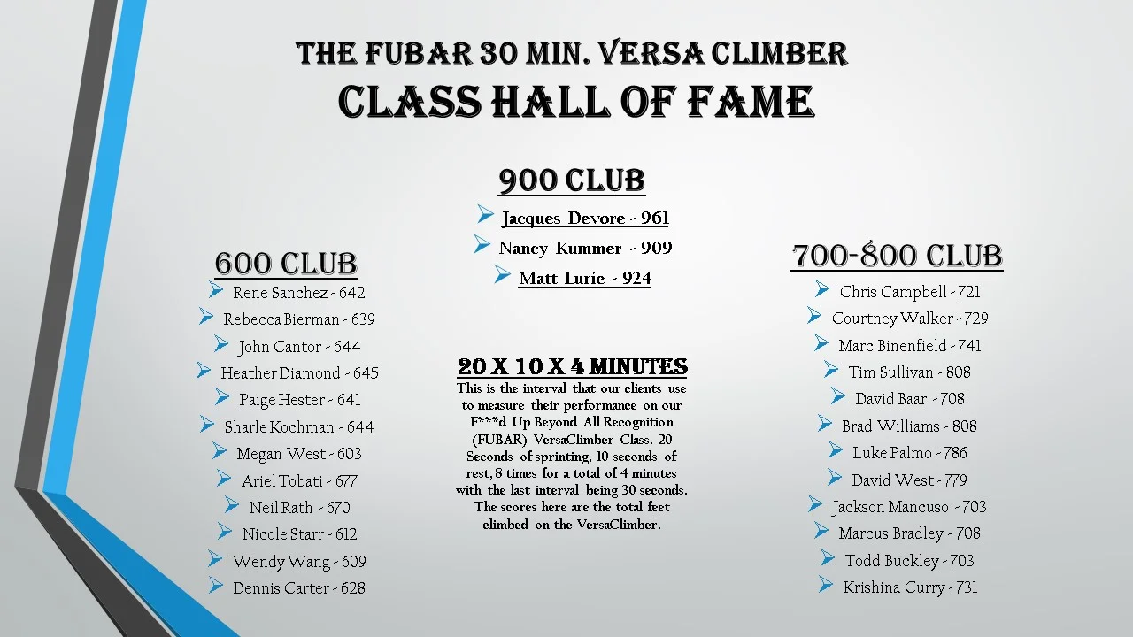 VERSACLIMBER — Sirens & TItans Fitness