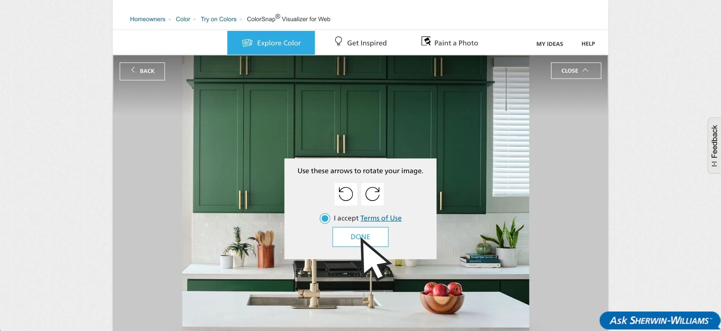 How to Use Sherwin Williams 'Match a Photo' Tool | Blue Star Paint ...
