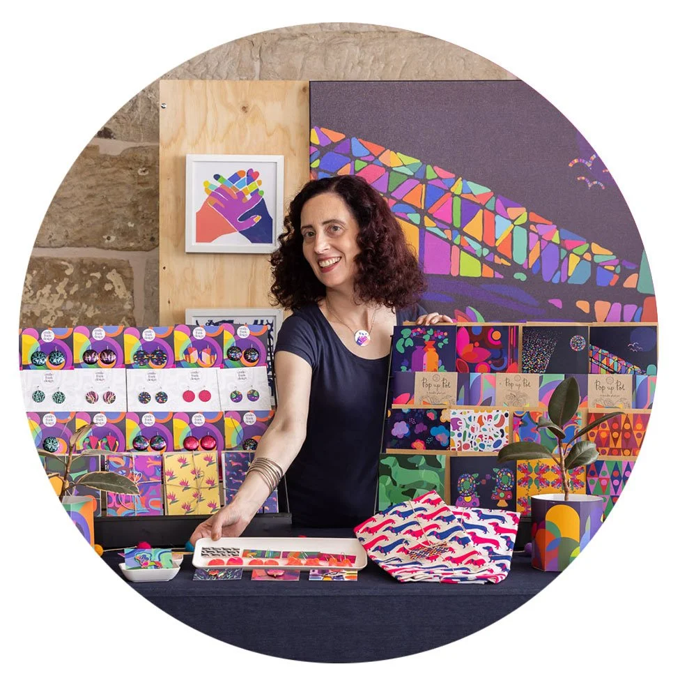 Colour lovers! Discover Emilio Frank Design artworks, homewares ...