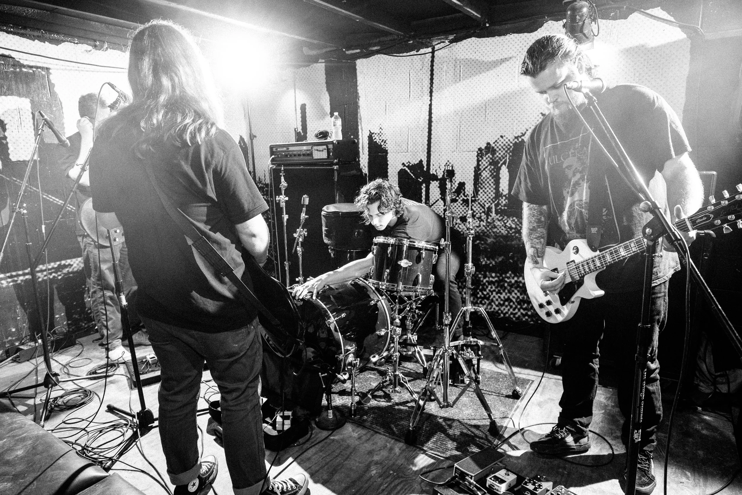 "Dread drawn in a mass collision..." — Eric McClure