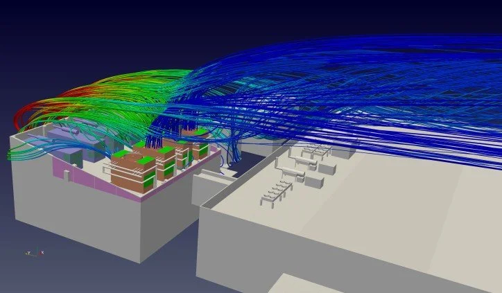 Case Study: External CFD Analysis for Data Center Building