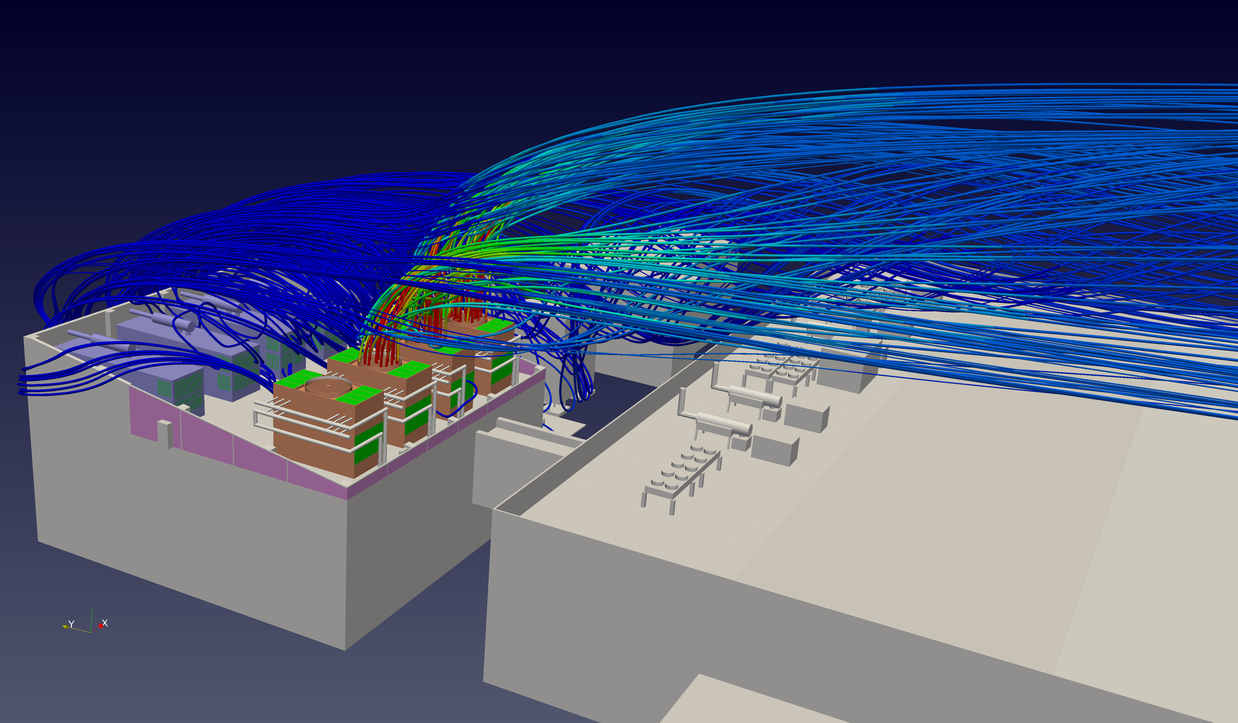 Cooling tower CFD Analysis
